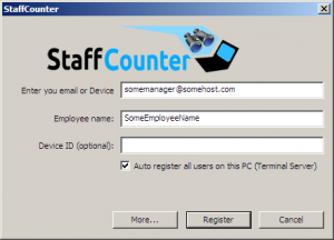 StaffCounter per Windows. StaffCounter.net/it/